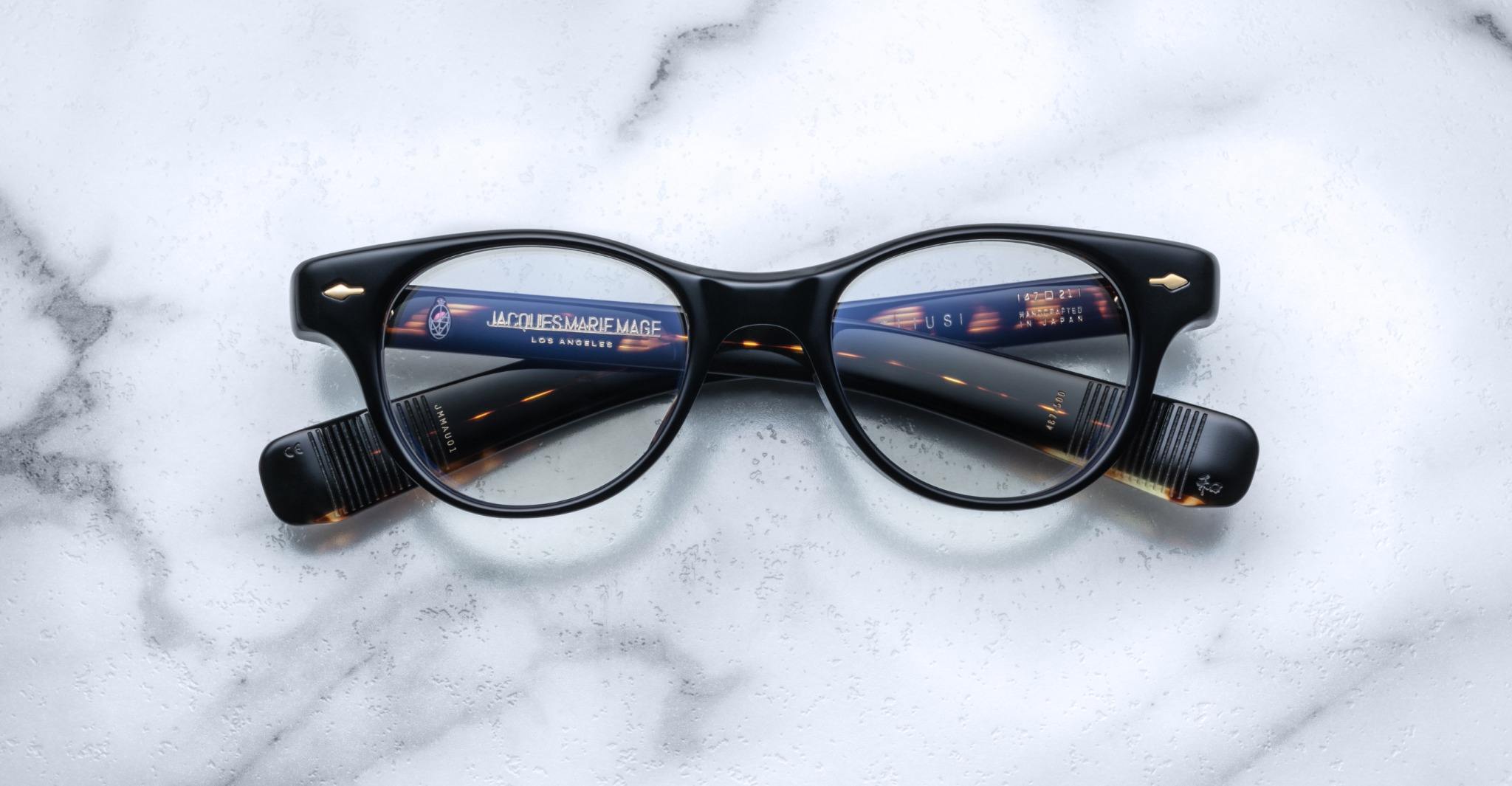 JACQUES MARIE MAGE AURELIUS 01 NOIR - Visionary Optics | New York City | We focus on perfection.