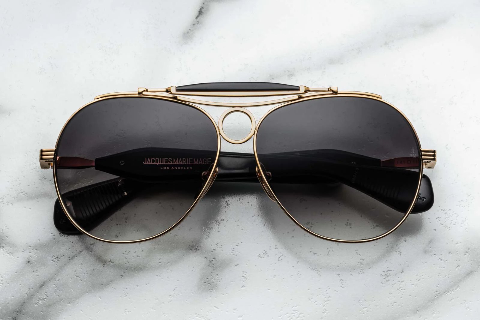 JACQUES MARIE MAGE ASPEN 40 GOLD CRESCENT GRADIENT - Visionary Optics ...