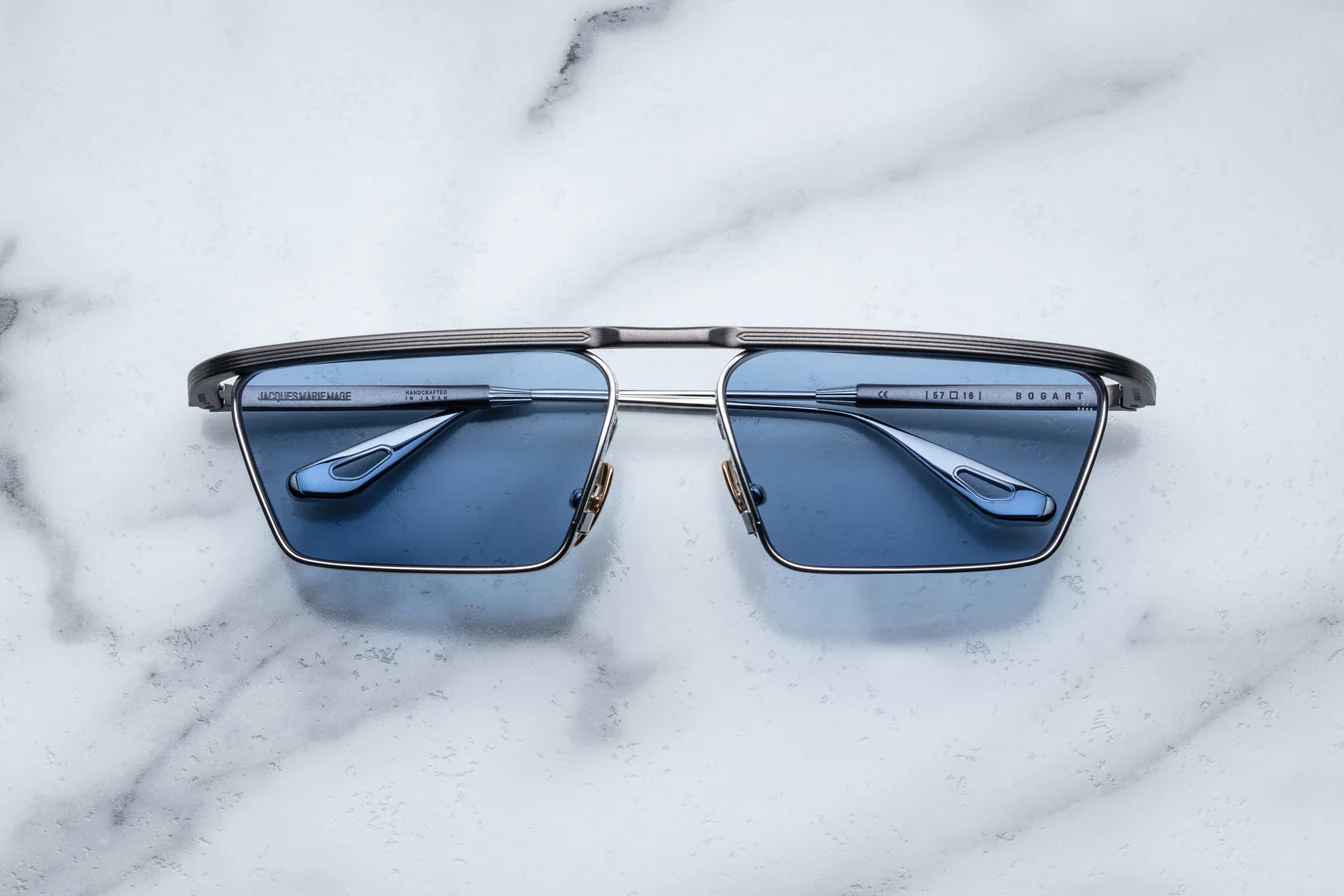 JACQUES MARIE MAGE BOGART 2C GRIS CERULEAN - VISIONARY OPTICS