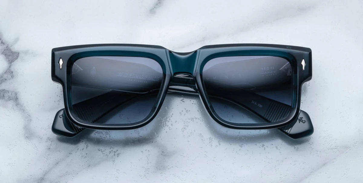 JACQUES MARIE MAGE HEMMINGS 9F INDIGO DENIM GRADIENT - VISIONARY OPTICS